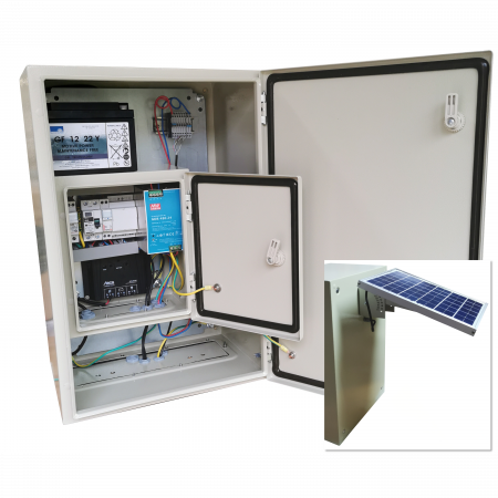 Power supply with solar - Pulsonic